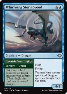 Magic the Gathering - Tarkir: Dragonstorm - Whirlwing Stormbrood