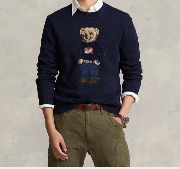 Áo len RALPH LAUREN cờ mỹ Metis Casual