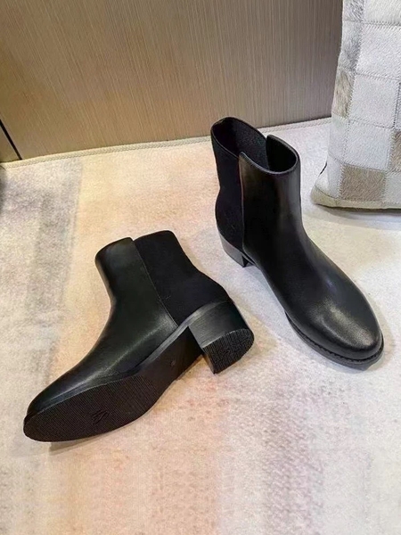 Boot cổ thấp Stuart chun cổ chân Metis Casual