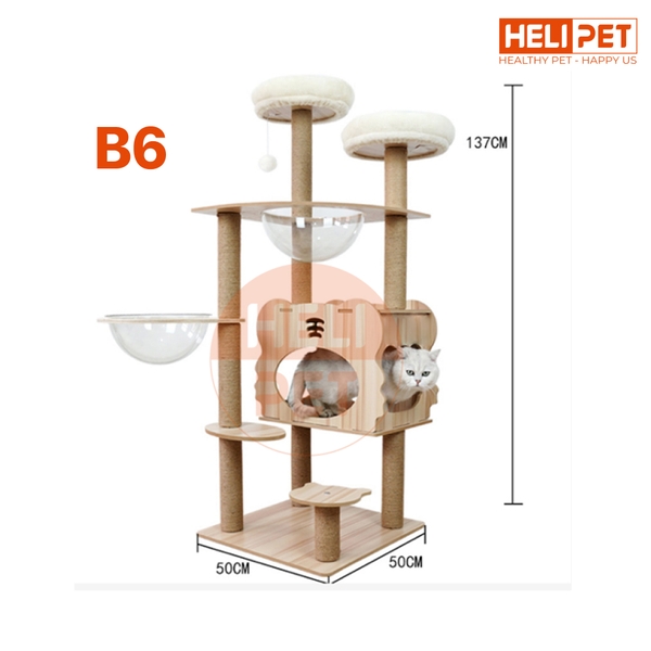 Cat tree HELIPET B6 - Nhà cây cho mèo HELIPET B6 - Helipet