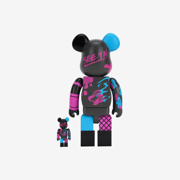 Bearbrick League of Legends Jinx 100% & 400% Set JUNJUN
