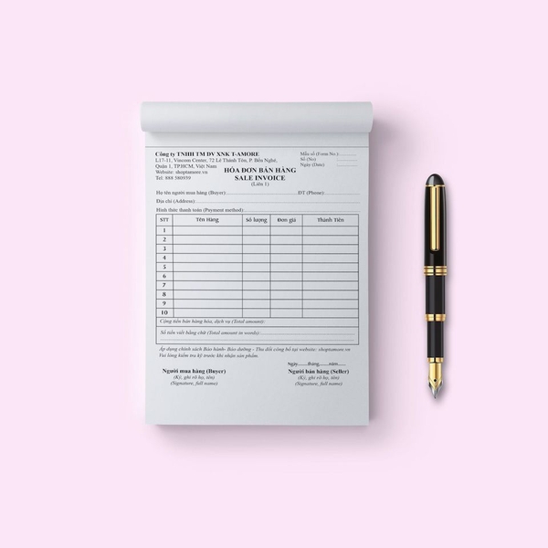 In biểu mẫu giấy Fort - Paper form aiprint.vn