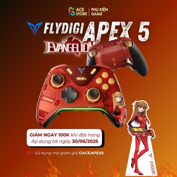 Flydigi Apex 5 - Tay Cầm Chơi Game Đỉnh Cao Cho Game Thủ Chuyên Nghiệp