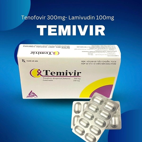 Temivir điều trị HIV-I và viêm gan B