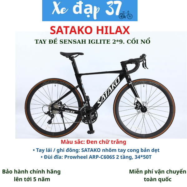 Xe đạp đua Road Satako Hilax mới nhất 2025 | Xedap37