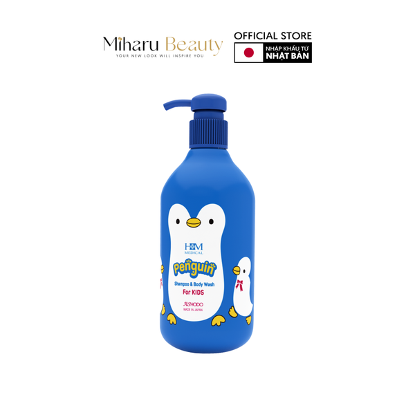 Kids Shampoo & Body Wash (Hair & Body Wash (màu xanh))