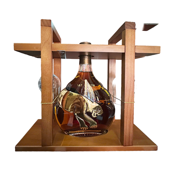 Meukow Cognac XO Gift Set Rack, 2 Glasses 70cl GOLDEN CENTURY TRADING ...
