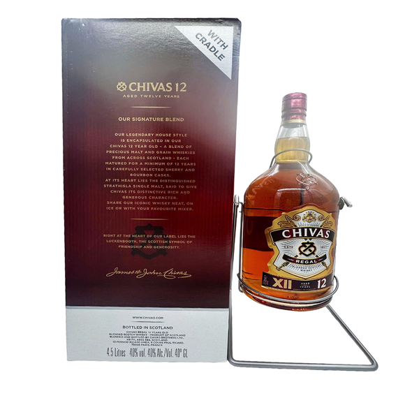 Chivas Regal 12yo + Cradle GBX 450cl GOLDEN CENTURY TRADING COMPANY LIMITED