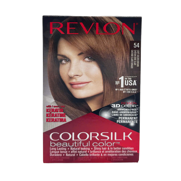 REVLON COLORSILK 3D 5G LT GOLDEN BRWN-NO.54 GOLDEN CENTURY TRADING COMPANY LIMITED