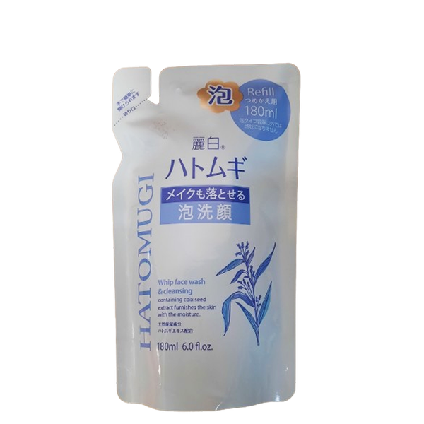 Hatomugi foam face wash that can remove makeup, refill 180ml GOLDEN ...