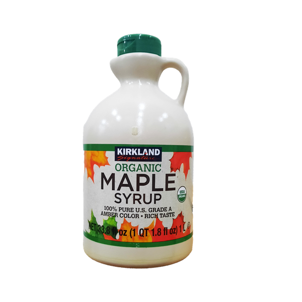 Kirkland Signature Organic Pure Maple Syrup, 33.8 Oz GOLDEN CENTURY ...