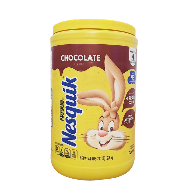 Nestle Nesquik Chocolate 44.9oz (1,275kg) GOLDEN CENTURY TRADING ...