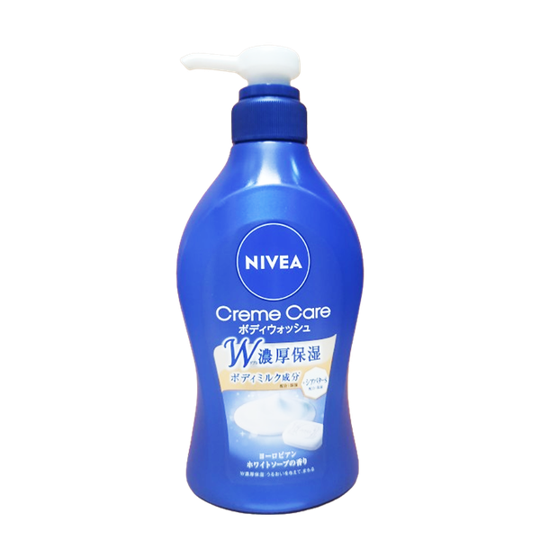 Nivea Cream Care Body Wash European White Scent Pump 490ml GOLDEN ...