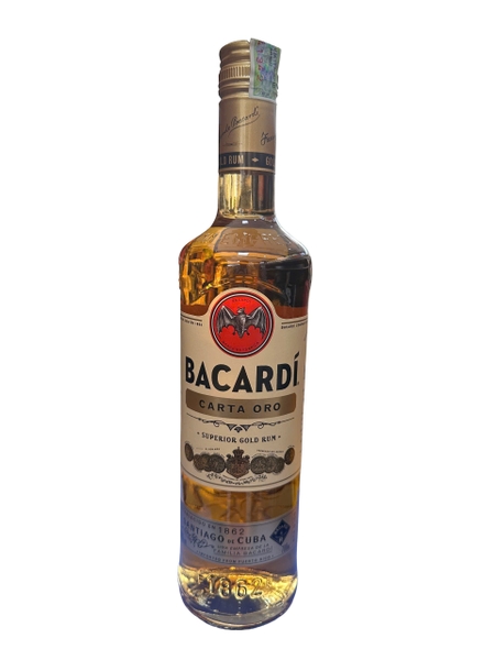 Bacardi Carta Oro Gold 70cl GOLDEN CENTURY TRADING COMPANY LIMITED