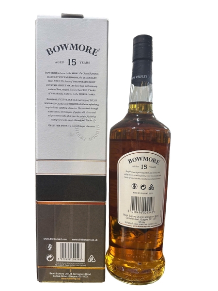 Bowmore 15YO Golden & Elegant GBX 1L GOLDEN CENTURY TRADING COMPANY LIMITED