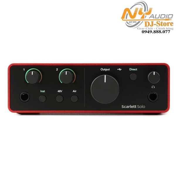 Studio Combo Focusrite Scarlett Solo Studio 4th Gen - Chính hãng