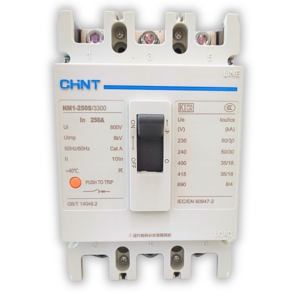 Aptomat CHINT NM1-250S/3300 250A