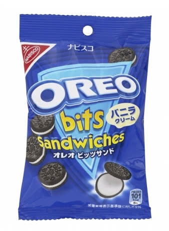 Bánh Oreo Bits Sandwiches vị vani 65gr nội địa Nhật