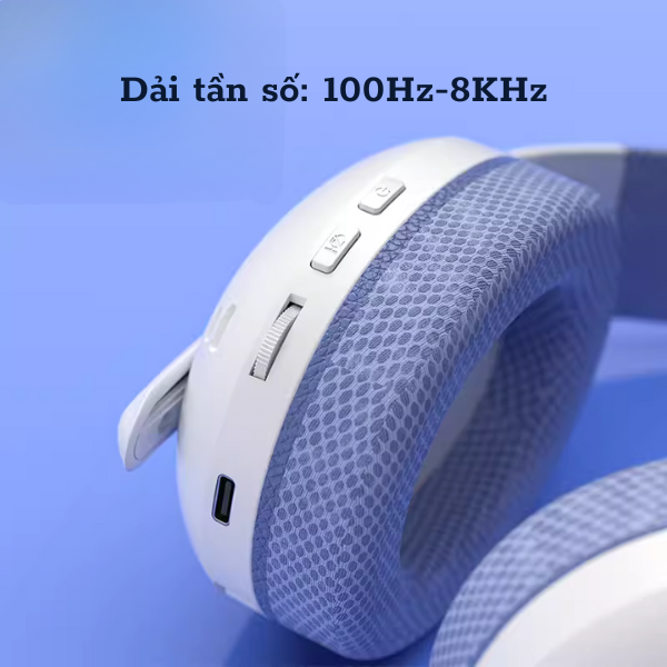 Tai Nghe Không Dây Gaming Aula S6 mic gấp gọn | Bluetooth / 2.4GHZ / Wired