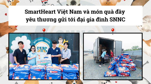 SmartHeart Việt Nam và món quà đầy yêu thương gửi tới đại gia đình SNNC