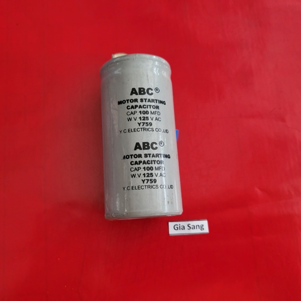 Tụ đề motor 100 MF