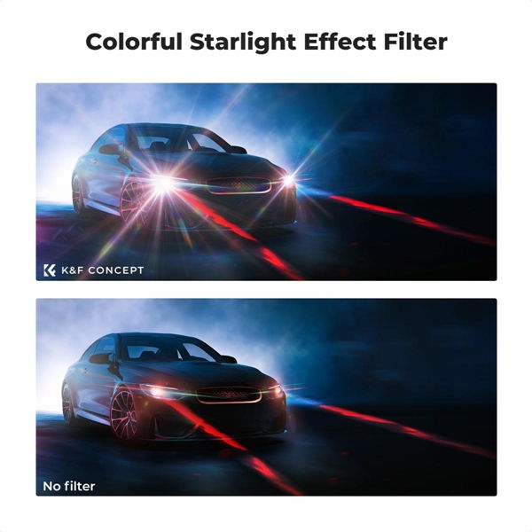 Kính lọc K&F Concept Nano-B - Colorful Starlight Effect Filter