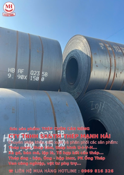 Mác thép Q235, Q235B | Thép nhập khẩu cuộn cán nóng Q235B, Q235 hãng T