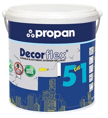 Sơn ngoại thất Propan DECORFLEX Durable Elastomeric Exterior Wallpaint ...