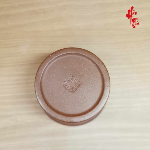 Chén Chủ Đất Tử Sa - Khắc Hoa Văn Chữ - 130ml