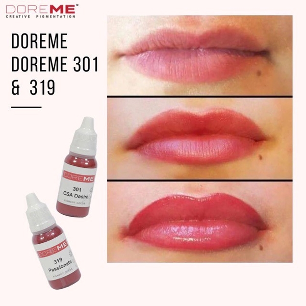 Mực Doreme giải pháp tuyệt vời từ Hàn Quốc cho phun xăm hiệu quả