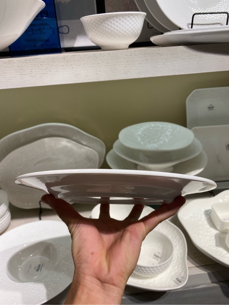 Đĩa tròn nông 10 Pearl