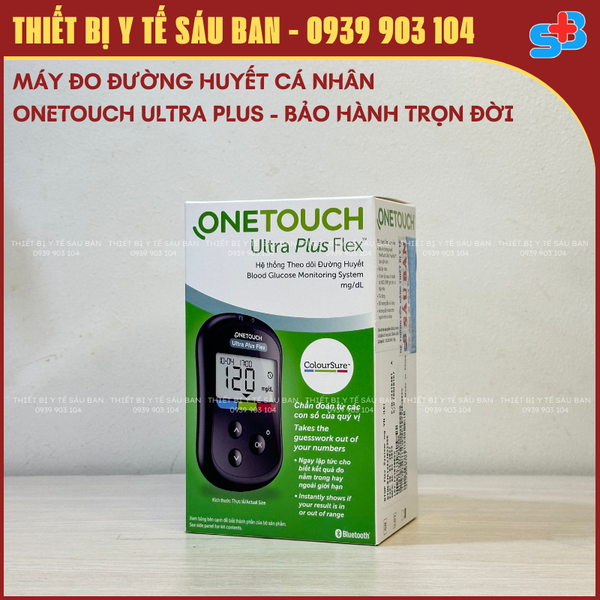 OneTouch Ultra Plus Flex - Máy Đo Đường Huyết Cá Nhân Thương Hiệu Mỹ ...