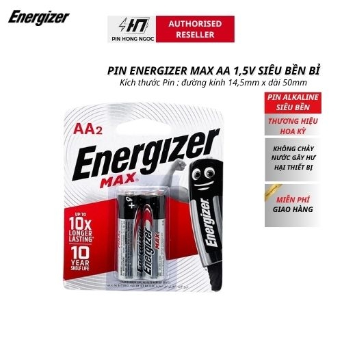 Mua Pin ENERGIZER ở đâu | Nhà phân phối pin Energizer AA, AAA, C, D