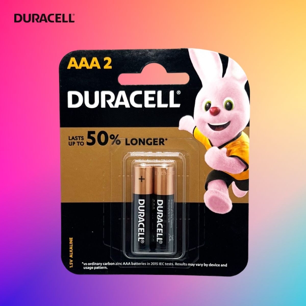 Pin AAA Duracell Coppertop 1,5V vỉ 2 viên