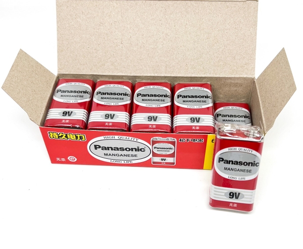 Pin Panasonic 9V Carbon - vỉ 1 viên