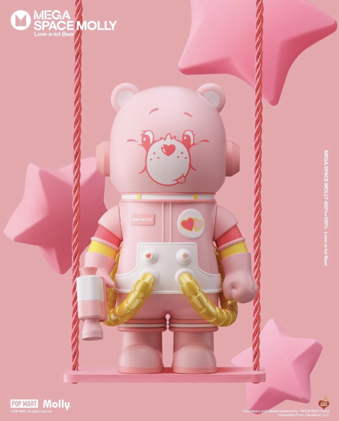 MEGA SPACE MOLLY Love-A-Lot 400% and 100% Figure
