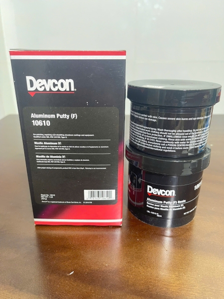 Keo đắp nhôm devcon 10610 aluminum putty (f)