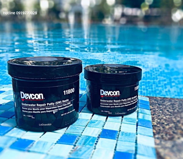 Mát tít sửa chữa dưới nước underwater repair putty (uw) Devcon 11800