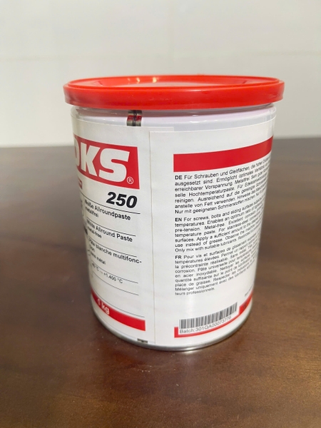 Mỡ - oks 250, 1kg, white allround paste, metal-free