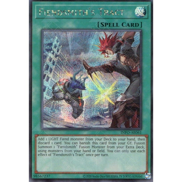 Bài Yugioh Chính Hãng Info Ae061 Fiendsmith S Tract