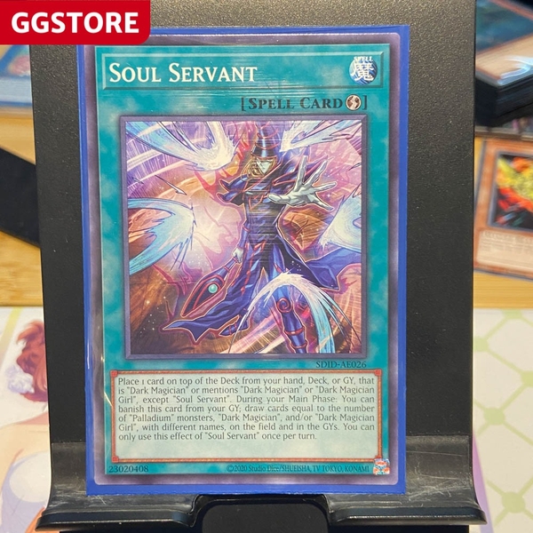 [ Bài Yugioh Chính Hãng ] SDID-AE026 Soul Servant Common