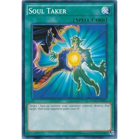 [ Bài Yugioh Chính Hãng ] Soul Taker - YGLD-ENB25 - Common Unlimited