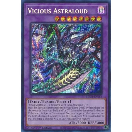[ Bài Yugioh Chính Hãng ] Vicious Astraloud - MP24-EN083 - Prismatic ...