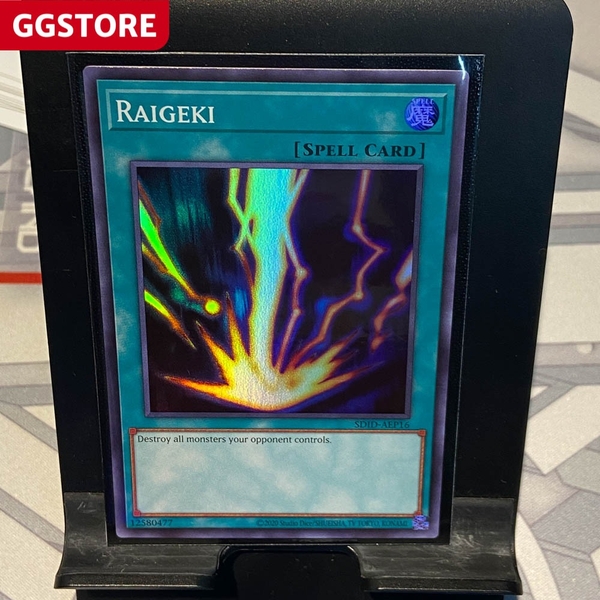 [ Bài Yugioh Chính Hãng ] Raigeki SDID Super Rare