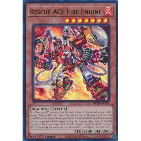 [ Bài Yugioh Chính Hãng ] Rescue-ACE Fire Engine - MP24-EN281 - Ultra ...