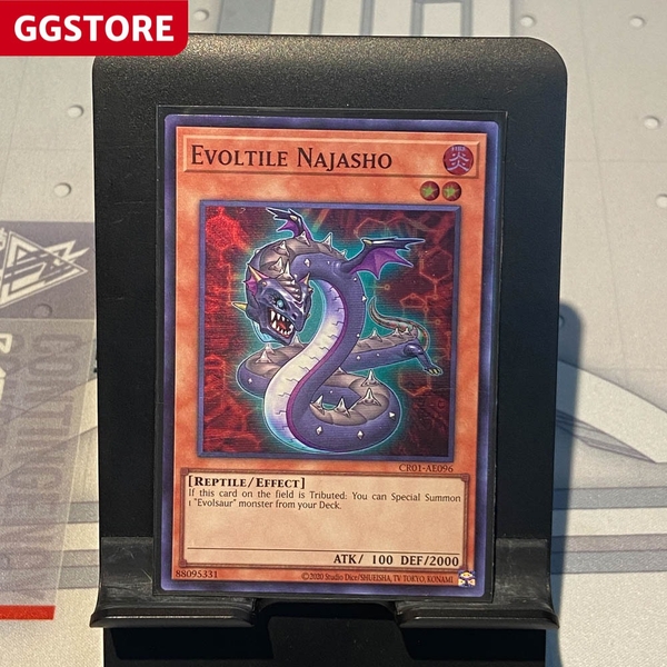 [ Bài Yugioh Chính Hãng ] CR01-AE096 Evoltile Najasho (SR)