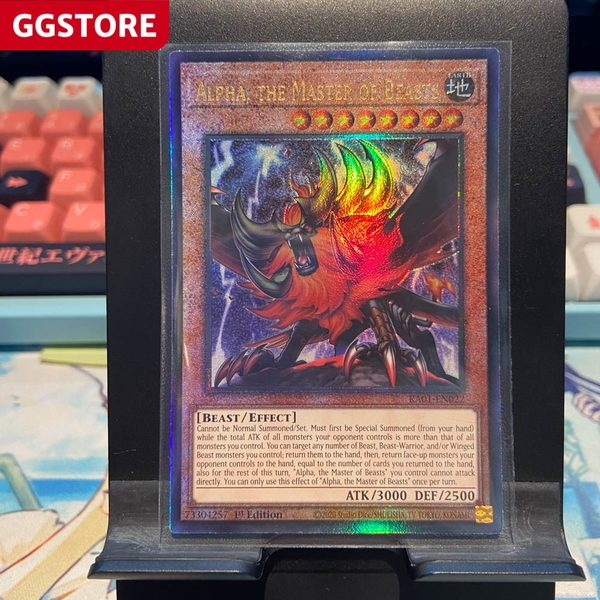 [ Bài Yugioh Chính Hãng ] Alpha, the Master of Beasts - RA01-EN022 ...