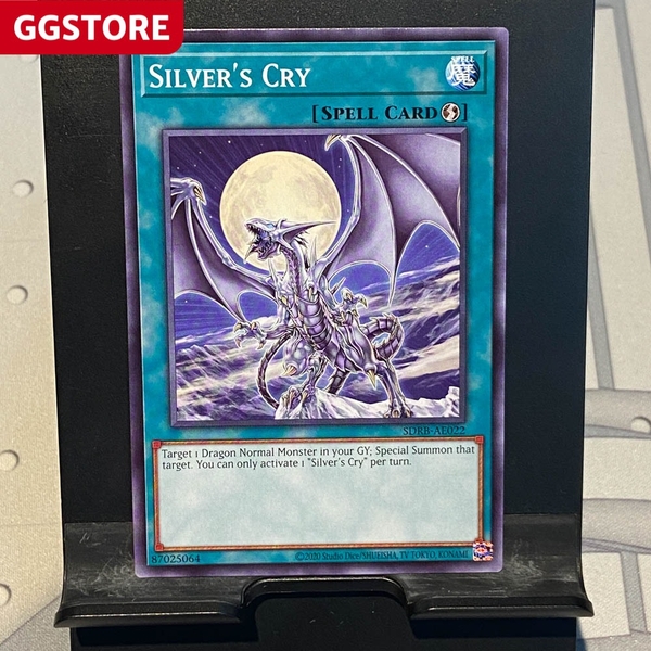 [ Bài Yugioh Chính Hãng ] Silver's Cry - Common - SDRB-AE022