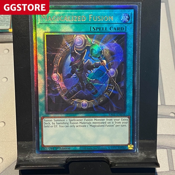 [ Bài Yugioh Chính Hãng ] Magicalized Fusion - RA01-EN058 - Prismatic ...