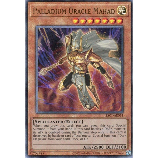 [ Bài Yugioh Chính Hãng ] ES01-AE011 Palladium Oracle Mahad (UL)
